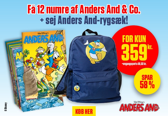 Anders And | Velkommen til Andeby