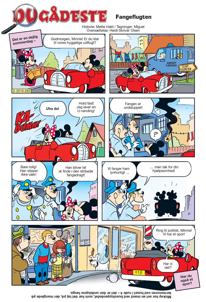 Du gådeste: Fangeflugten | Anders And